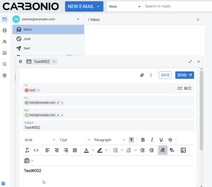 Modify The Number Of Recipients In Carbonio Community Edition Email Server | Carbonio CE ...