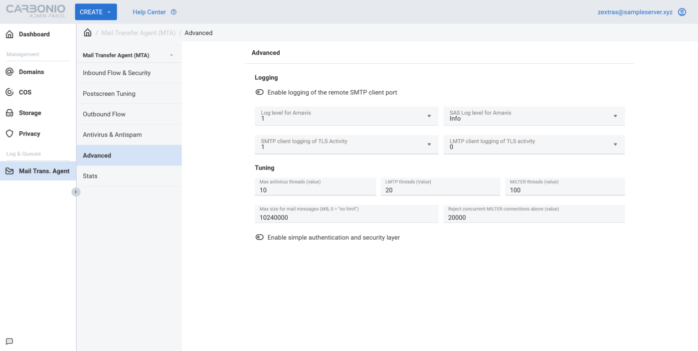 How To Unlock the Power of the MTA Panel Of Admin User Interface ...