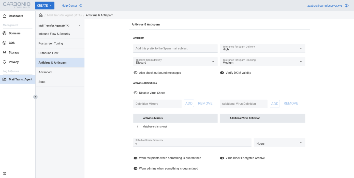 How To Unlock the Power of the MTA Panel Of Admin User Interface ...