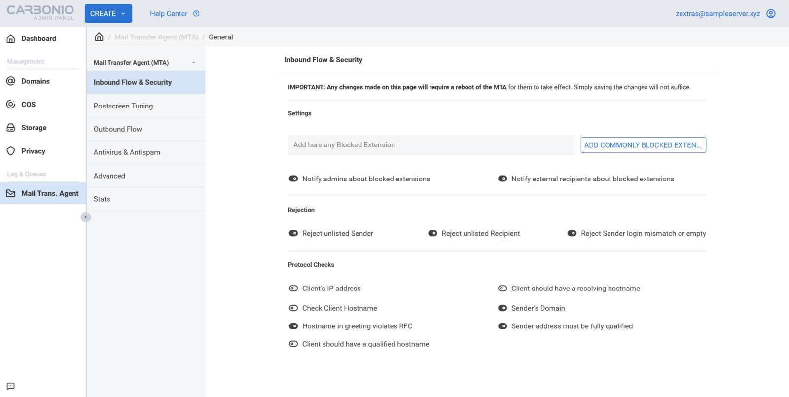 How To Unlock the Power of the MTA Panel Of Admin User Interface ...