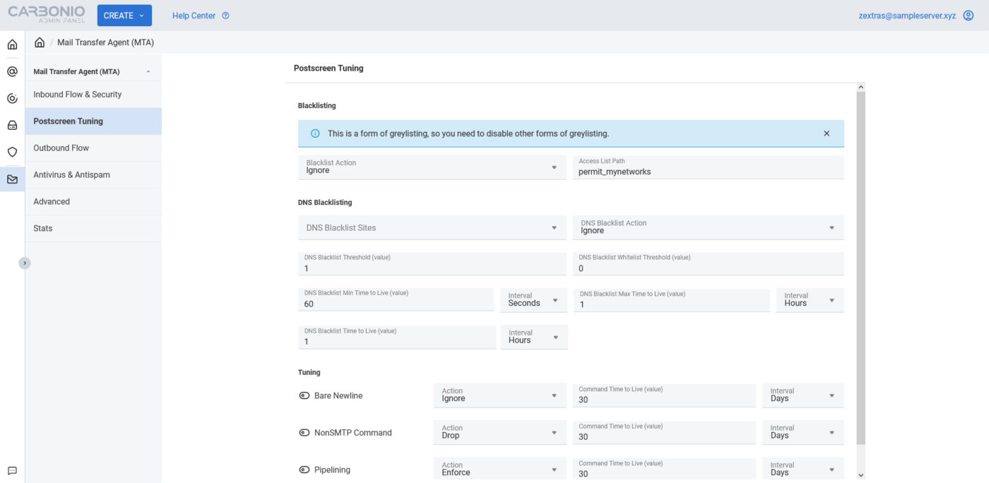 How To Unlock the Power of the MTA Panel Of Admin User Interface | Carbonio - Zextras Community